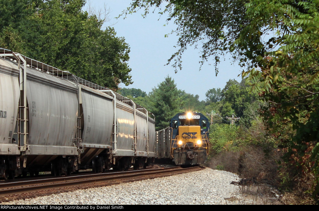 CSX 2228 leads Y227